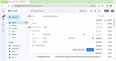 How To Create Email Rules Using Filters On Gmail
