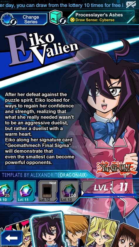 Eiko Valien Oc Duel Links C S Yu Gi Oh By Korin 99 On Deviantart