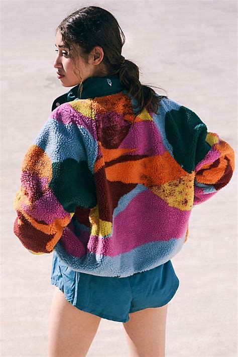 Hit The Slopes Printed Fleece Jacket Artofit
