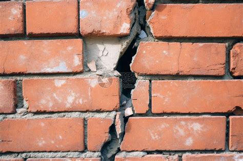 开裂的建筑墙壁高清图片下载 正版图片600356713 摄图网