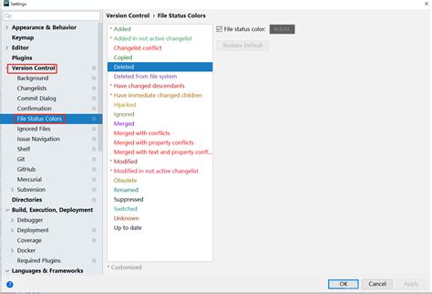 Webstorm 文件夹根据svngit文件状态显示不同颜色webstorm设置文件目录git颜色 Csdn博客
