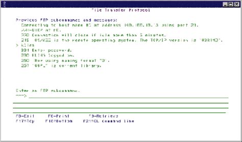 The As400 File Transfer Protocol Mc Press Online