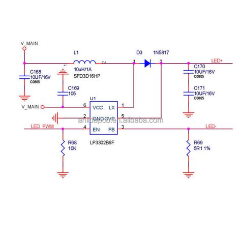 Main Board Pcba Schematic Gerber Bom Clone Anlidapcb