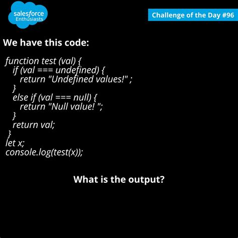 Challenge Of The Day 24 On Linkedin Salesforce Challengeoftheday