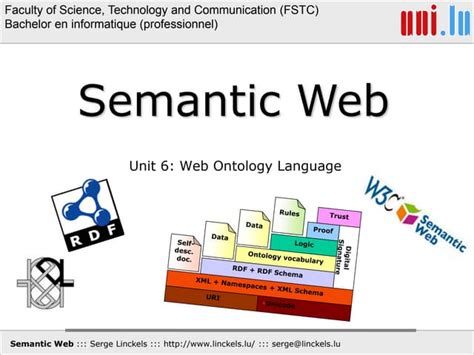 Semantic Web Owl Ppt