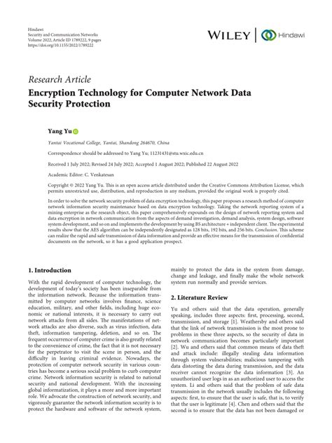 pdf encryption technology for computer network data security protection
