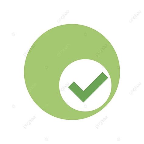 Check Mark Success Or Correctness Button Correct Agree Vector Button