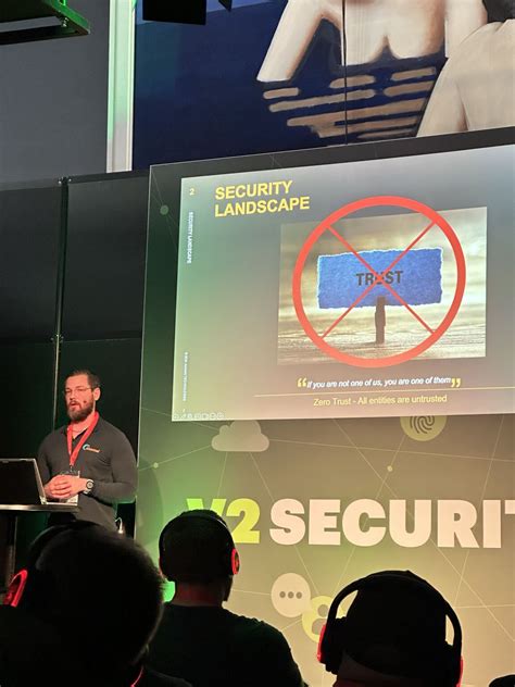 Incredibly Thankful For The Opportunity To Speak At The V2 Security Event… Philip Wiberg