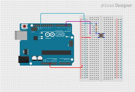 How To Use Pushbutton Pinouts Specs And Examples Cirkit Designer