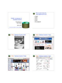CS186 Introduction To Database Systems Inst Eecs Cs186 Introduction To Database