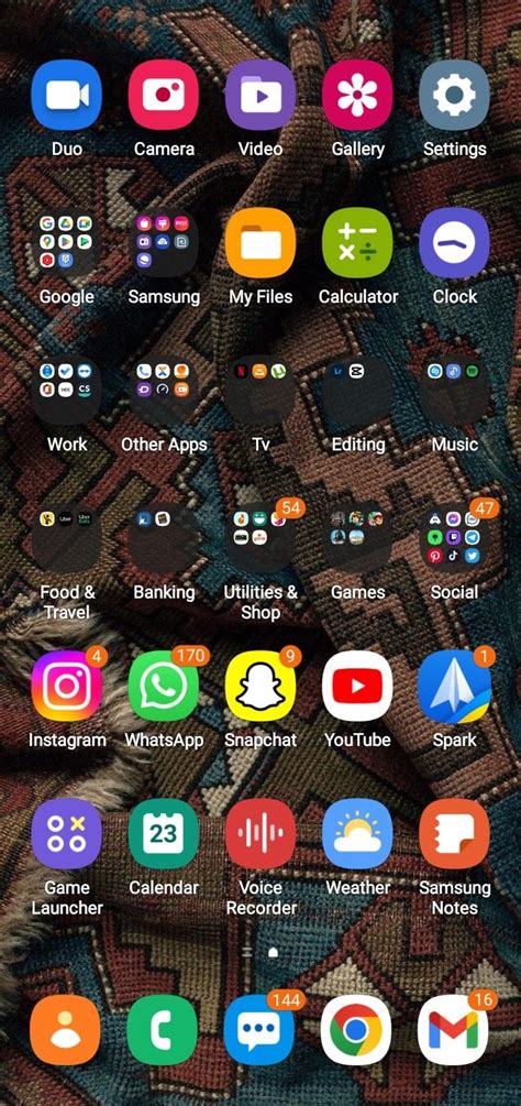 Organize Your Samsung M12 Home Screen Organize Your Samsung M12 Home Screen