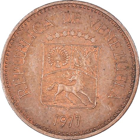 [ 1086574] Moneda Venezuela 5 Centimos 1977 Compra Venta En
