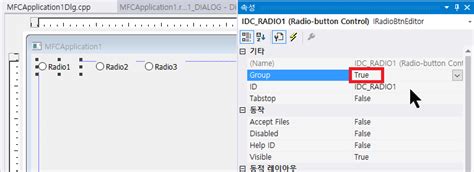 Mfc Radio Button Group Keep Going