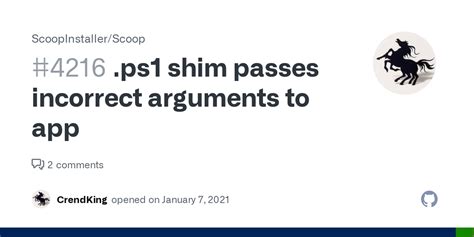 Ps1 Shim Passes Incorrect Arguments To App · Issue 4216