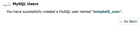 Create New Mysql User Cpanel Zemez Support