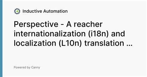 Perspective A Reacher Internationalization I18n And Localization