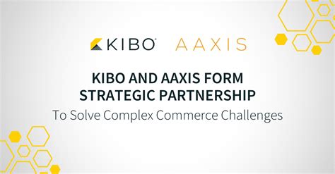 Kibo And Aaxis Partner To Solve Complex Commerce Challenges Kibo Commerce