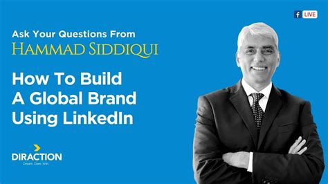 ask your questions live from mr hammad siddiqui linkedin coach youtube