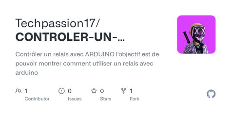 Controler Un Relais Avec Arduinoliste Du Materiel At Master · Techpassion17controler Un Relais