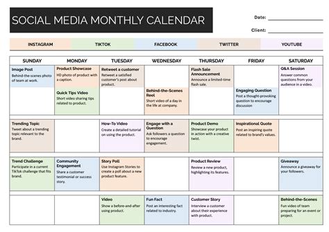 How To Create A Social Media Marketing Schedule 10 Steps With Templates