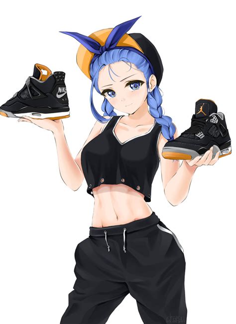 Safebooru 1girl Alternate Hair Length Alternate Hairstyle Bandana