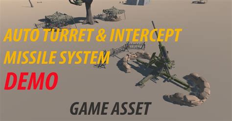 simple interceptmissileandturretbehaviour system unity simple intercept