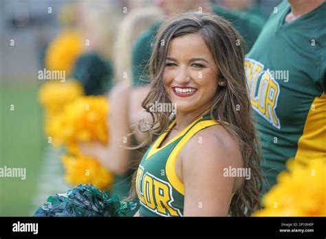 02 September 2016 Baylor Cheerleader During The Game Between Baylor