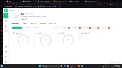 unable to connect to the blynk server need help with my project