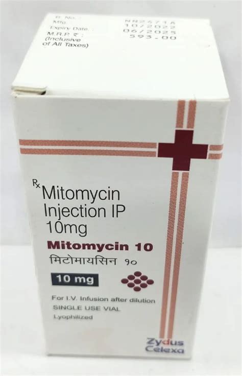Mitomycin 10 Mg Injection At ₹ 535vial Mitomycin Injection In Nagpur
