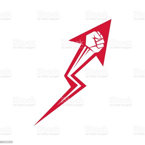 벡터는 화살 모양으로 만든 강한 사람의 주먹을 움켜 쥐었다 성격 개발 개념 기호 개념에 대한 스톡 벡터 아트 및 기타 이미지 개념 겨냥 농구 득점 Istock