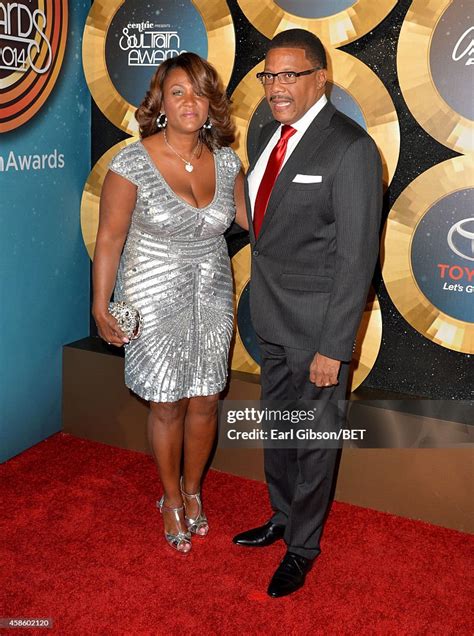 Linda Reese And Judge Greg Mathis Attend The 2014 Soul Train Music