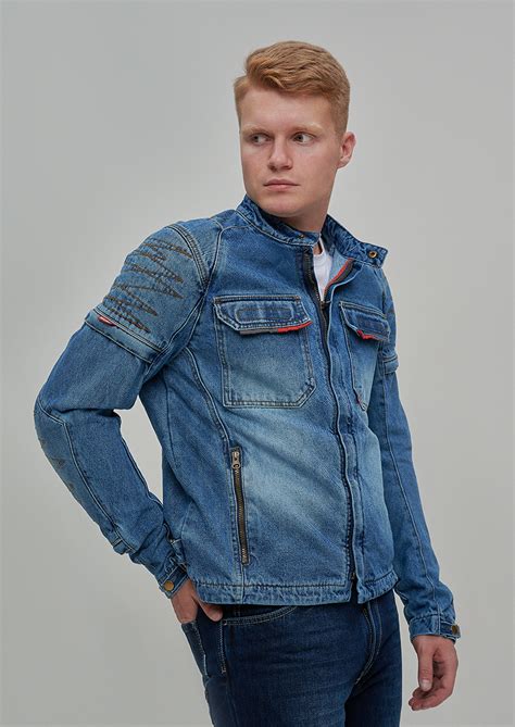 Джинсовая мотокуртка INFLAME VEGAS| Защита и стиль