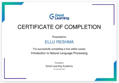 Ellu Reshma On Linkedin Greatlearningacademy Greatlearning