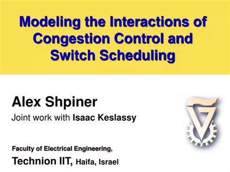 Ppt Modeling The Interactions Of Congestion Control And Switch