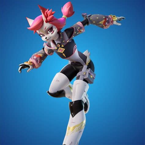 Kimiko Five Tails Fortnite Skin Fortnitegg