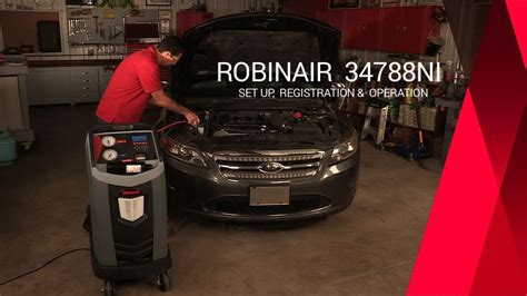 Robinair 34788 Ni Set Up Youtube