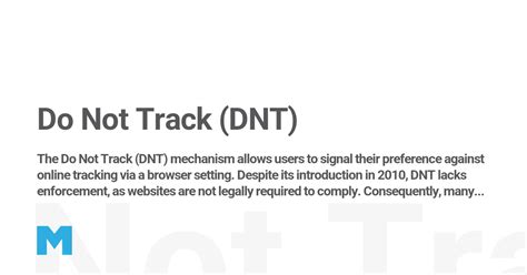Do Not Track Dnt Mailster Knowledge Base