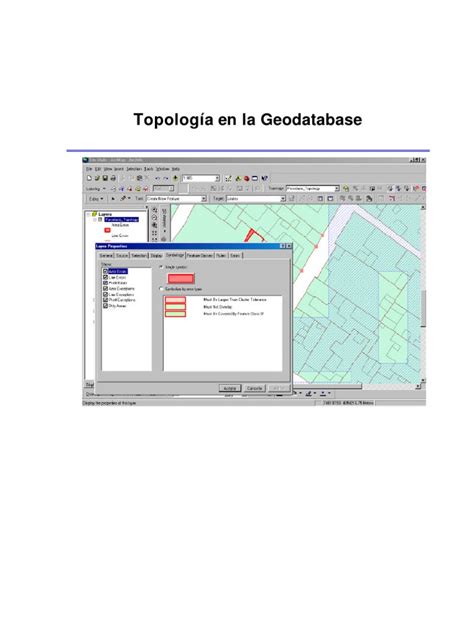 Topologia En Arcgis Descargar Gratis Pdf Topología Sistema De Información Geográfica