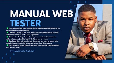 Perform Manual Website Testing And Deliver A Detailed Bug Report By