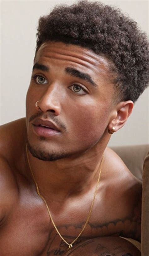 Male Model Face Handsome Black Men Male Face