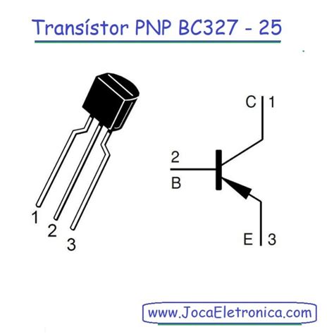 Transístor Pnp Bc327 25 Jocaeletronica