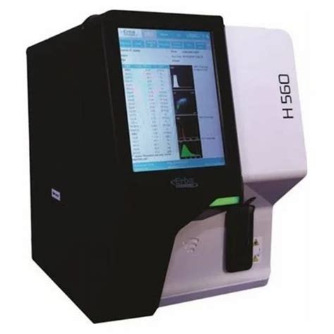 Rbc Semi Automatic Erba H 560 Automated 5 Part Differential Hematology Analyzer For Clinical