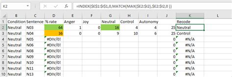 Excel How To Report A Column Header Based On The Maximum Value But