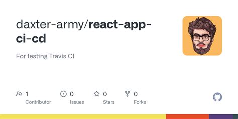 Github Daxter Armyreact App Ci Cd For Testing Travis Ci
