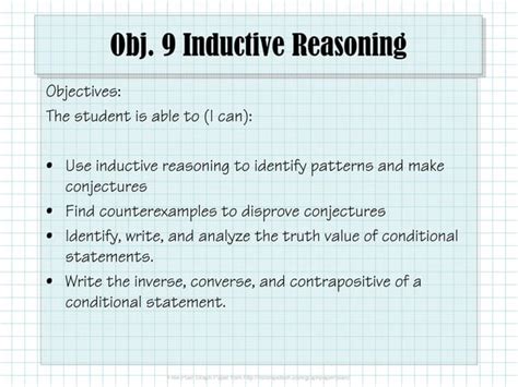 Obj Inductive Reasoning PPT
