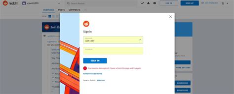Your Session Has Expired Please Refresh The Page And Try Again” I