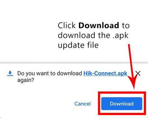 How To Update The Hik Connect App On Your Android Phone Via Hikvision App Store