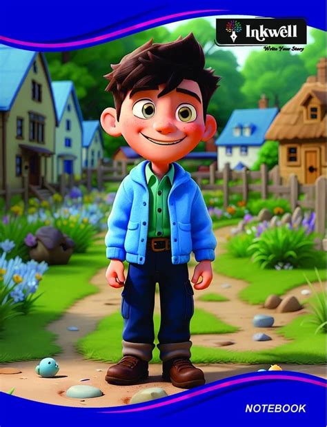 Laminated Paper Cover Glue Bound 184 Pages School Notebook For Writing