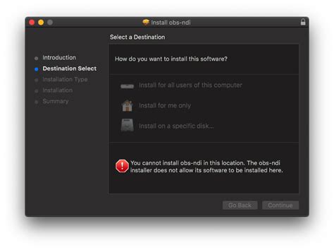 Install Fails On Macmini Issue DistroAV DistroAV GitHub