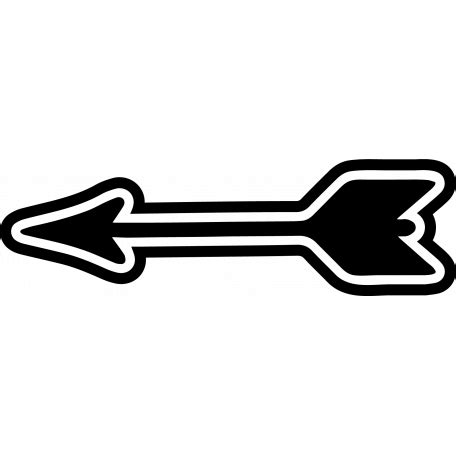 Layered Shape Templates Kit 01 Arrow Shape 01B Template Graphic By Marisa Lerin